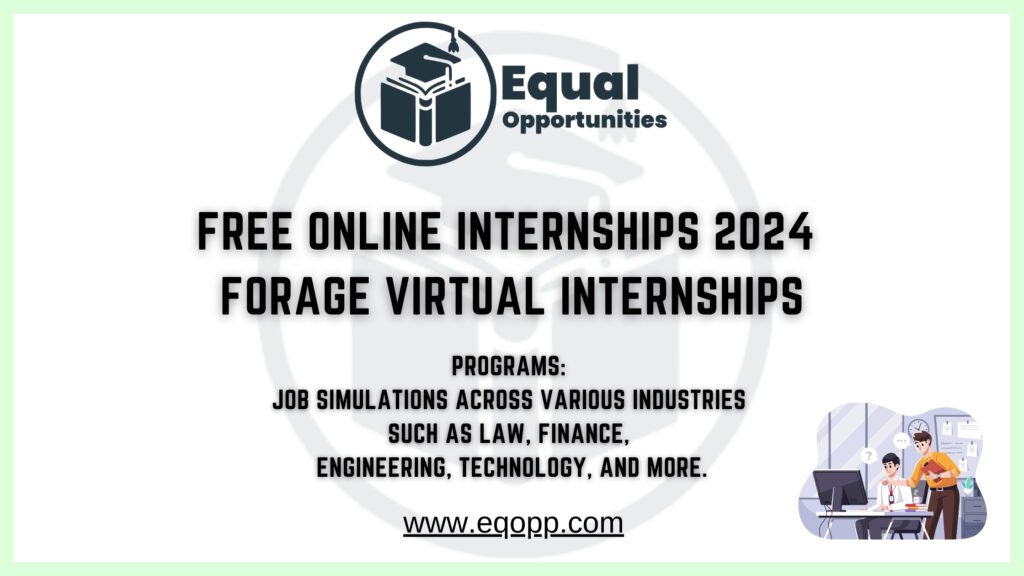 Free Online Internships with Certificates | Forage Virtual Internships