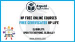 HP Free Online Courses with Free Certificates 2024 | HP LIFE