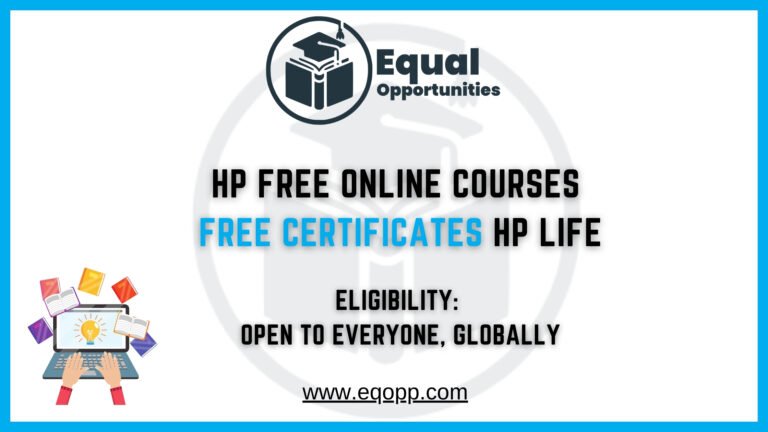 HP Free Online Courses with Free Certificates 2024 | HP LIFE