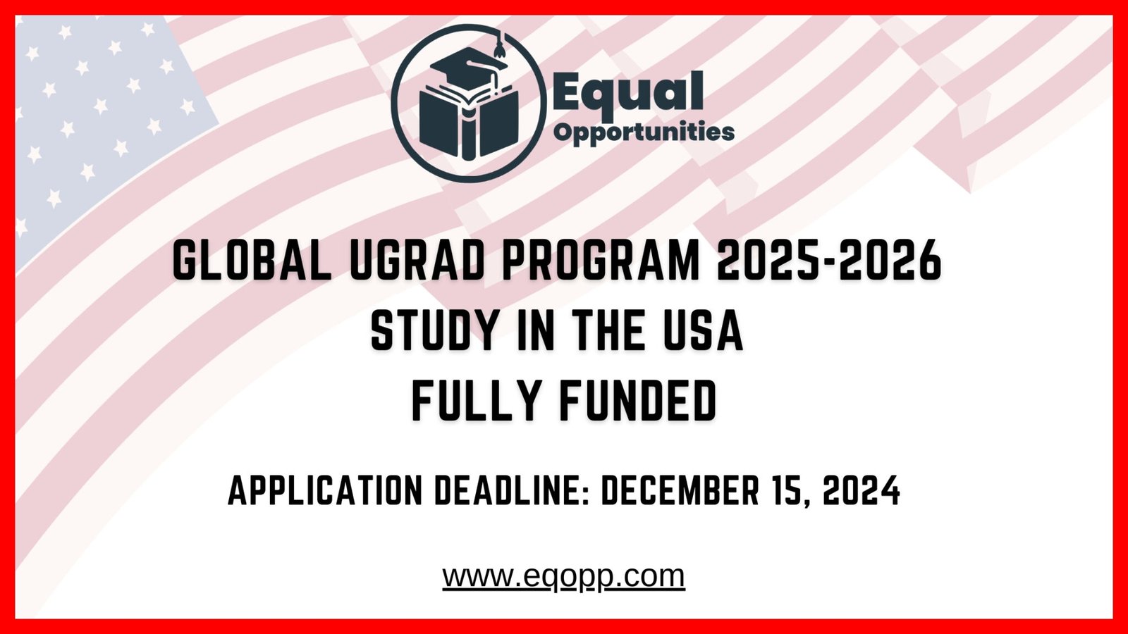Global UGRAD Program 2025-2026 in the USA | Fully Funded