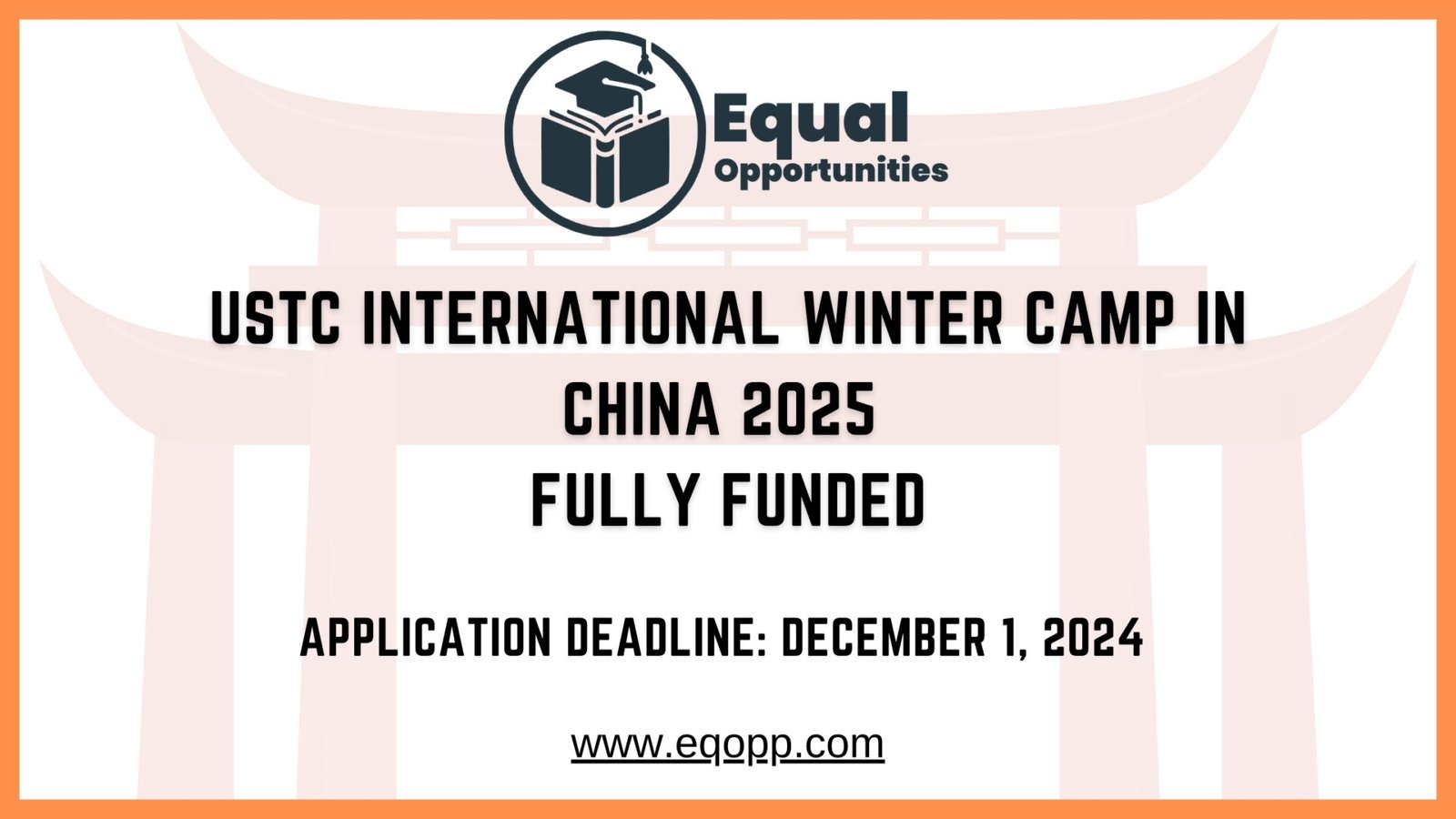 USTC International Winter Camp in China 2025 | Fully Funded