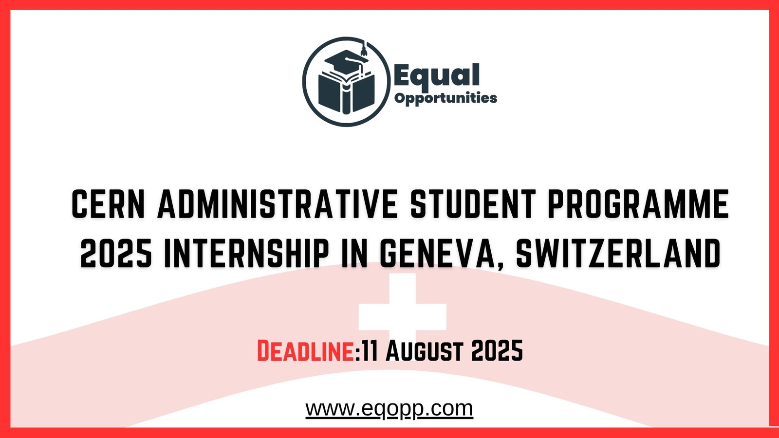 CERN Administrative Student Programme 2025 | Fully Funded