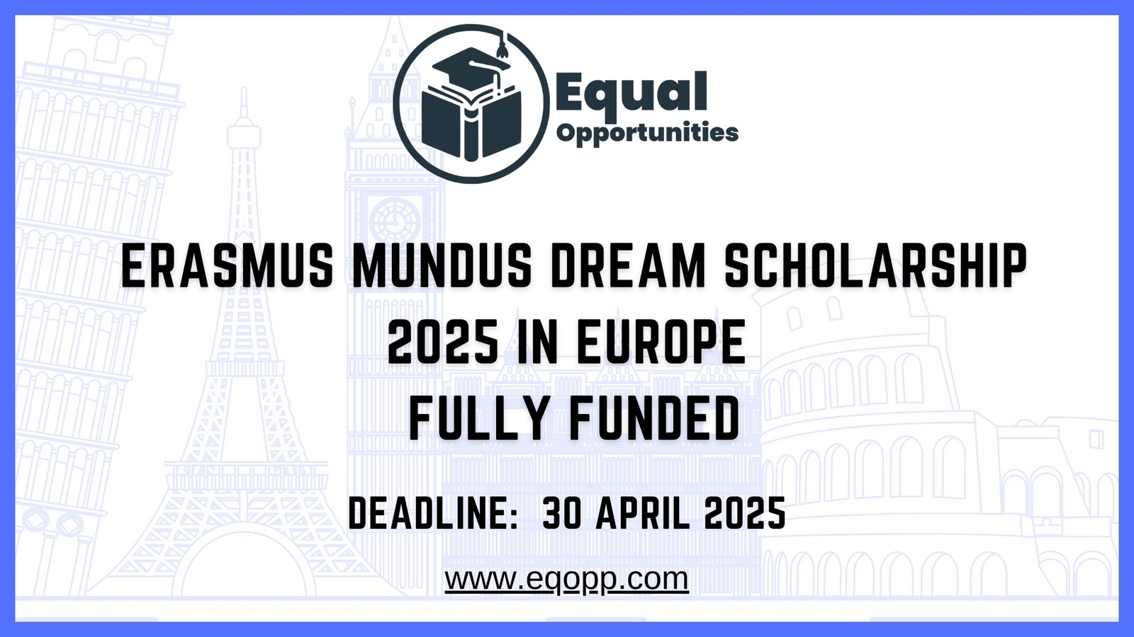Erasmus Mundus DREAM Scholarship 2025, Europe, Fully Funded