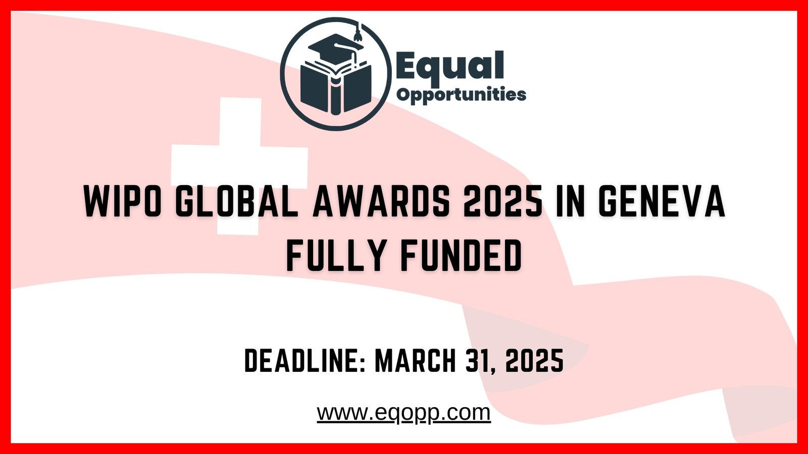 WIPO Global Awards 2024 in Geneva | Fully Funded