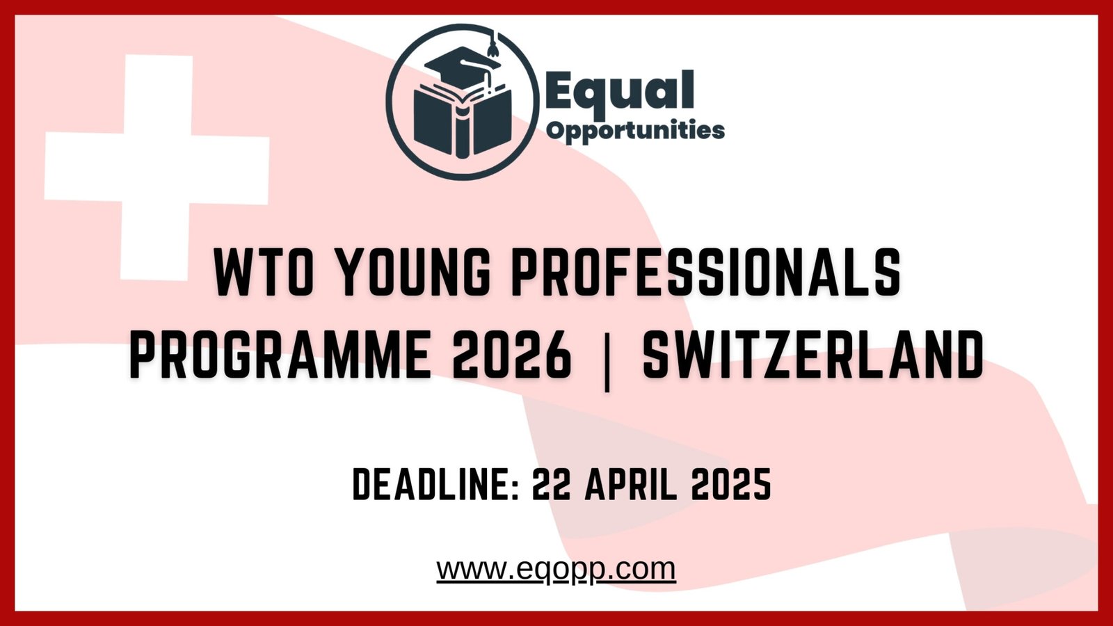 WTO Young Professionals Programme 2026 | Switzerland