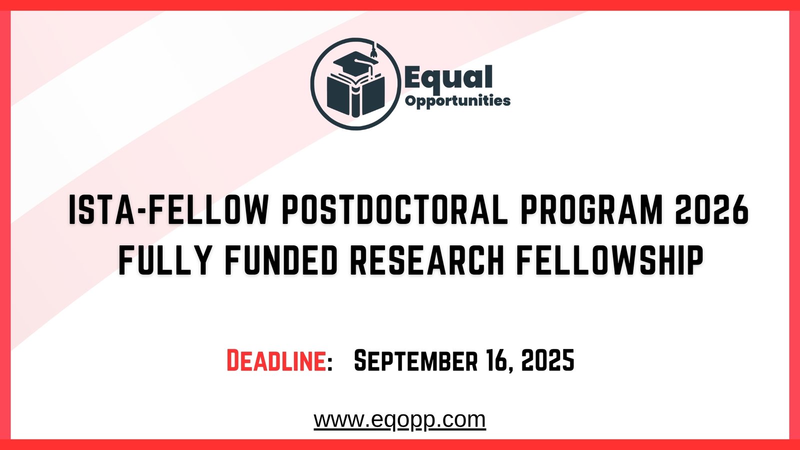 ISTA-Fellow Postdoctoral Program 2026 | Fully Funded Research