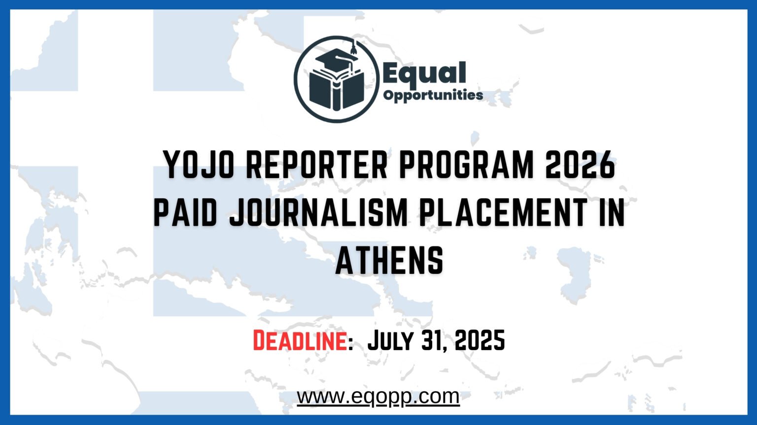 YOJO Reporter Program 2026 | Paid Journalism Placement